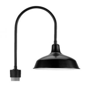 RLM Warehouse Gooseneck Post Mount - Primelite Manufacturing