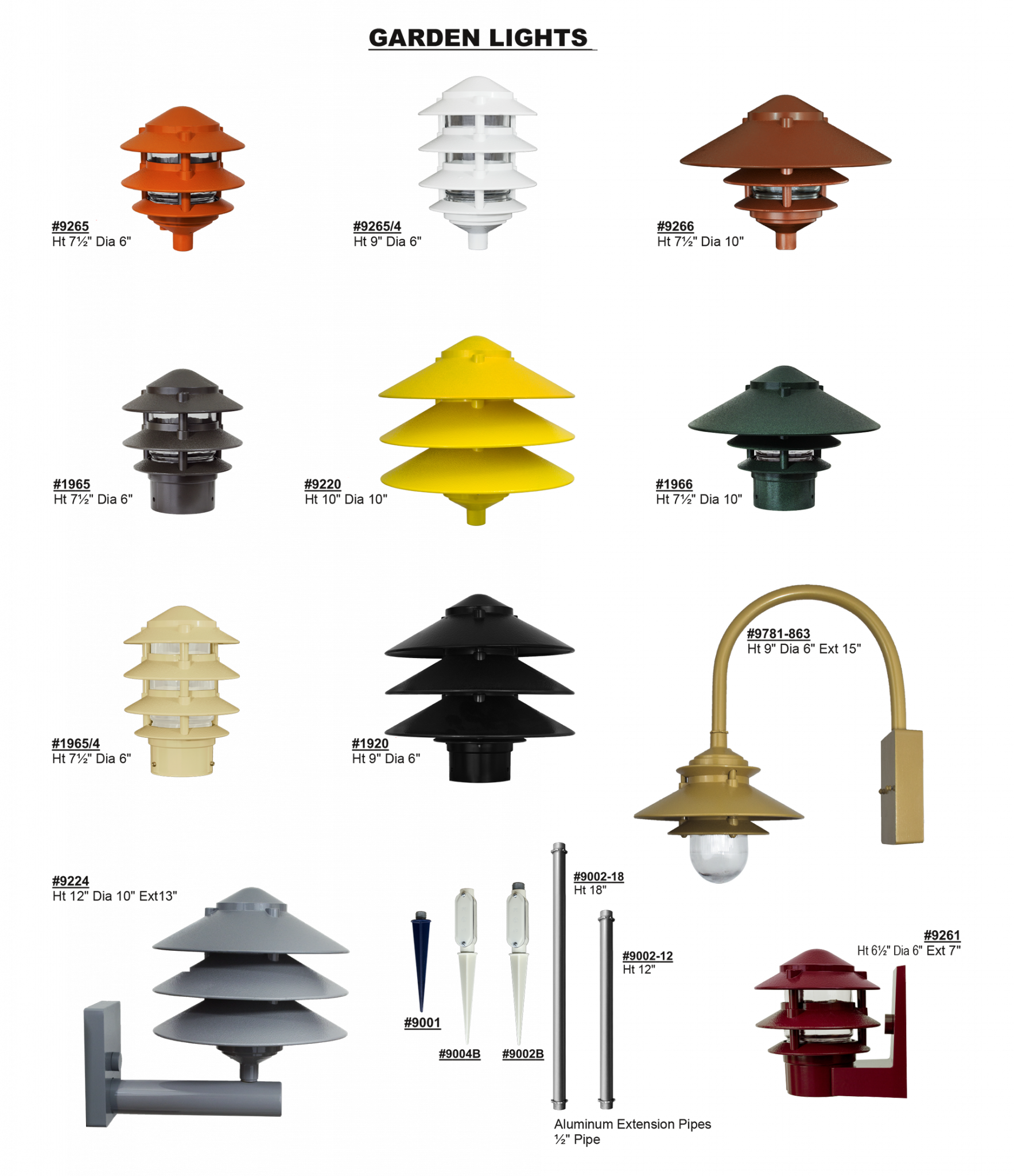 Garden Light - Primelite Manufacturing