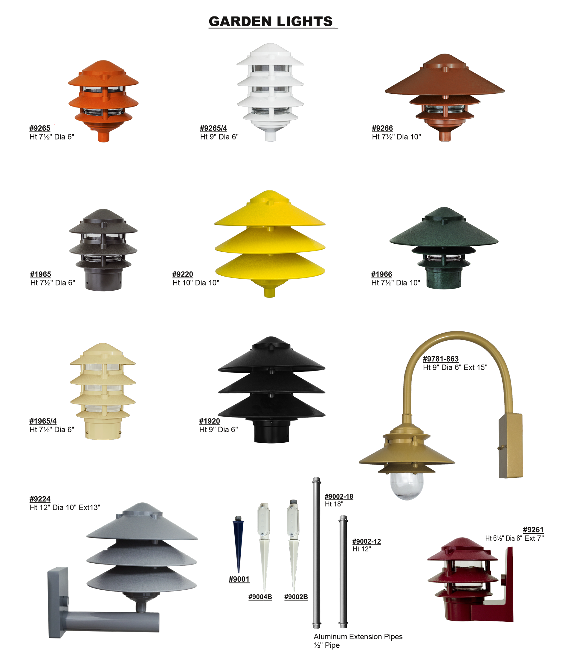 Garden Light - Primelite Manufacturing