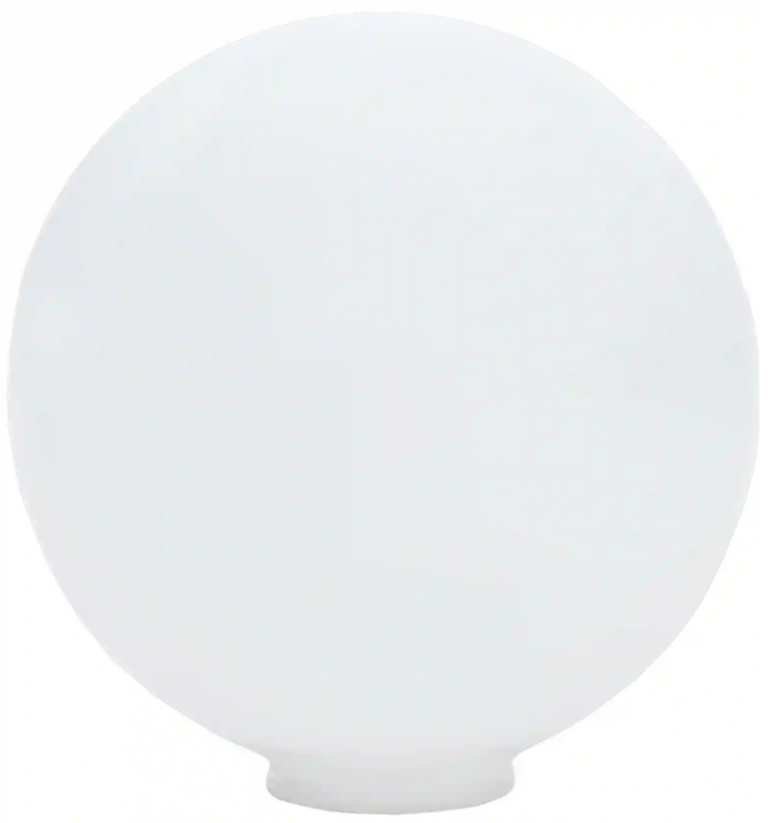 Necked White Polyethylene Globes - Primelite Manufacturing